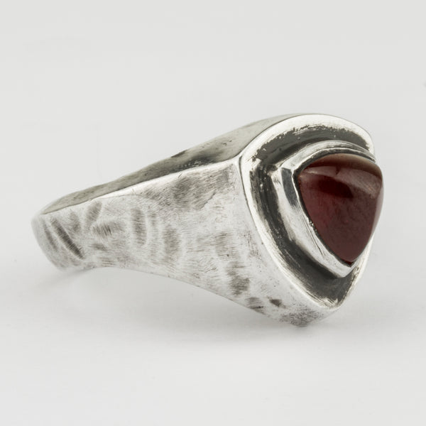 Red Garnet Signet Ring – Henson